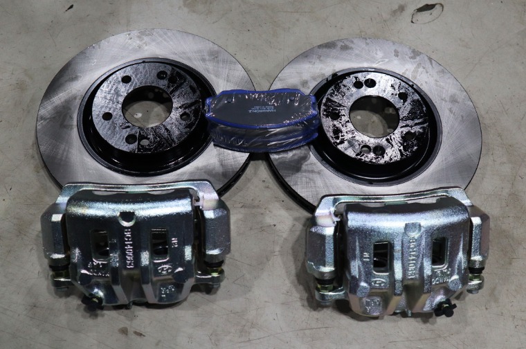 [TG그랜저] BBS SR 18인치휠 XG2P 브레이크튜닝